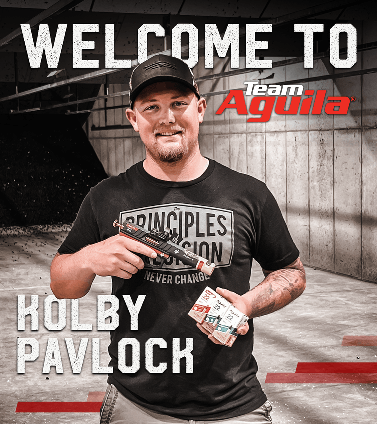 Welcome Kolby Pavlock | Aguila Ammunition