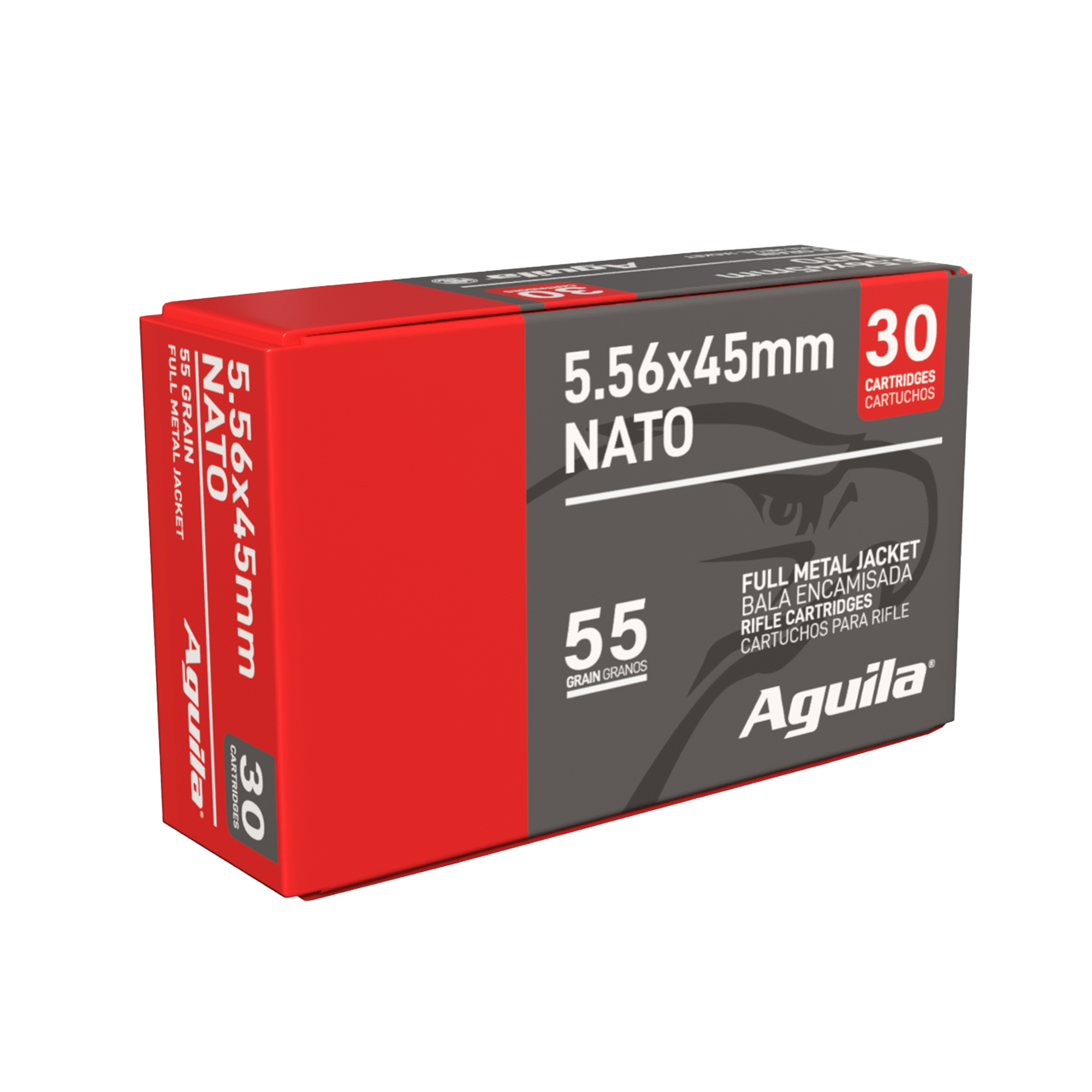 5.56 x 45mm NATO 55 GRAIN FMJ | Aguila Ammunition