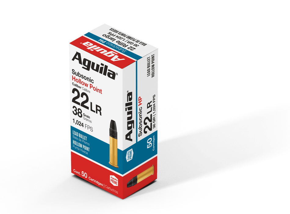 22 LR SUBSONIC | Aguila Ammunition