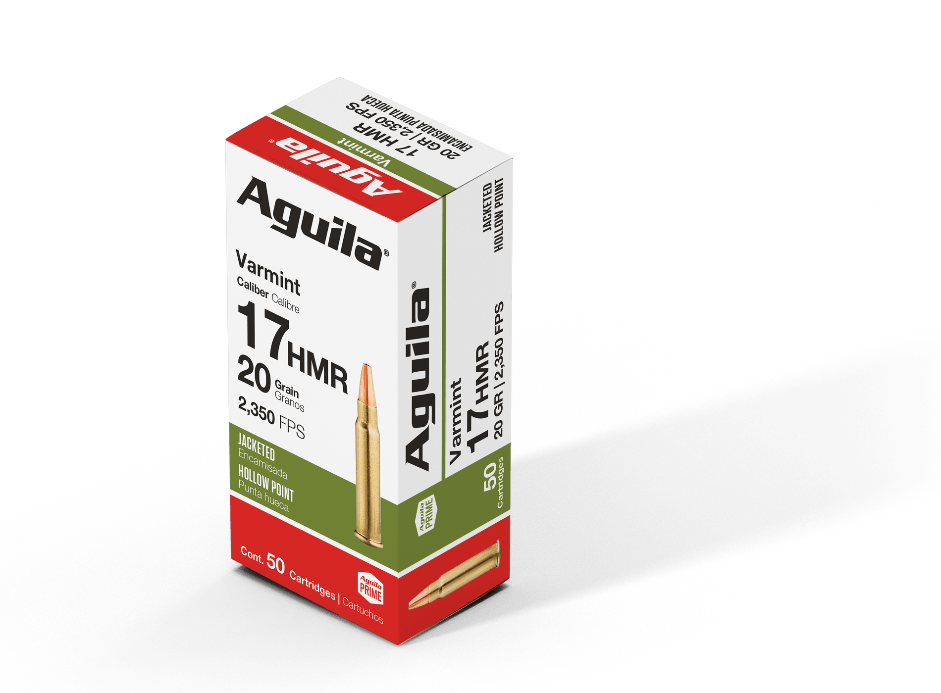 17 HMR JACKETED HOLLOW POINT | Aguila Ammunition